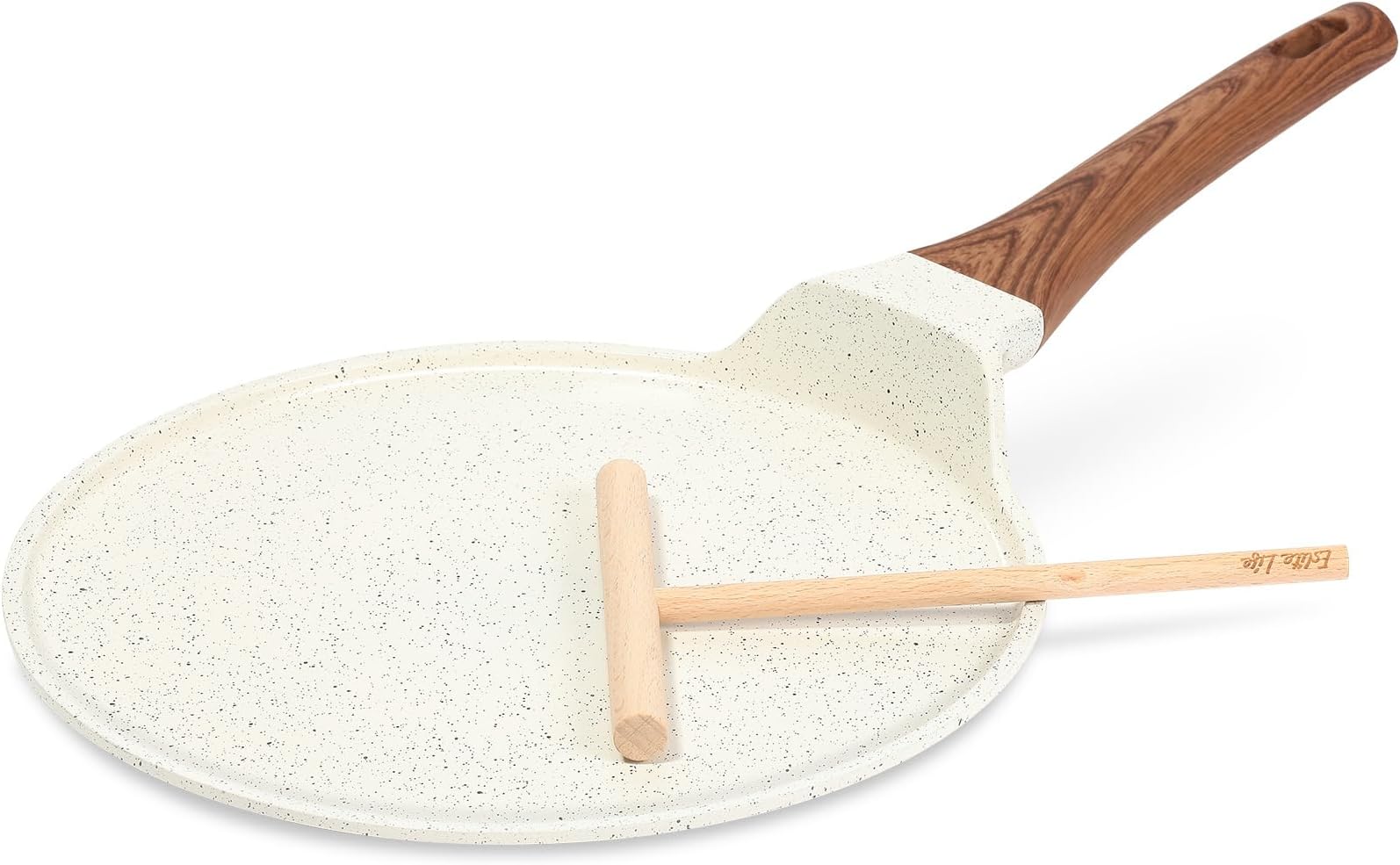 Amazon.com: ESLITE LIFE Nonstick Crepe Pan with Spreader, 9.5 Inch ...