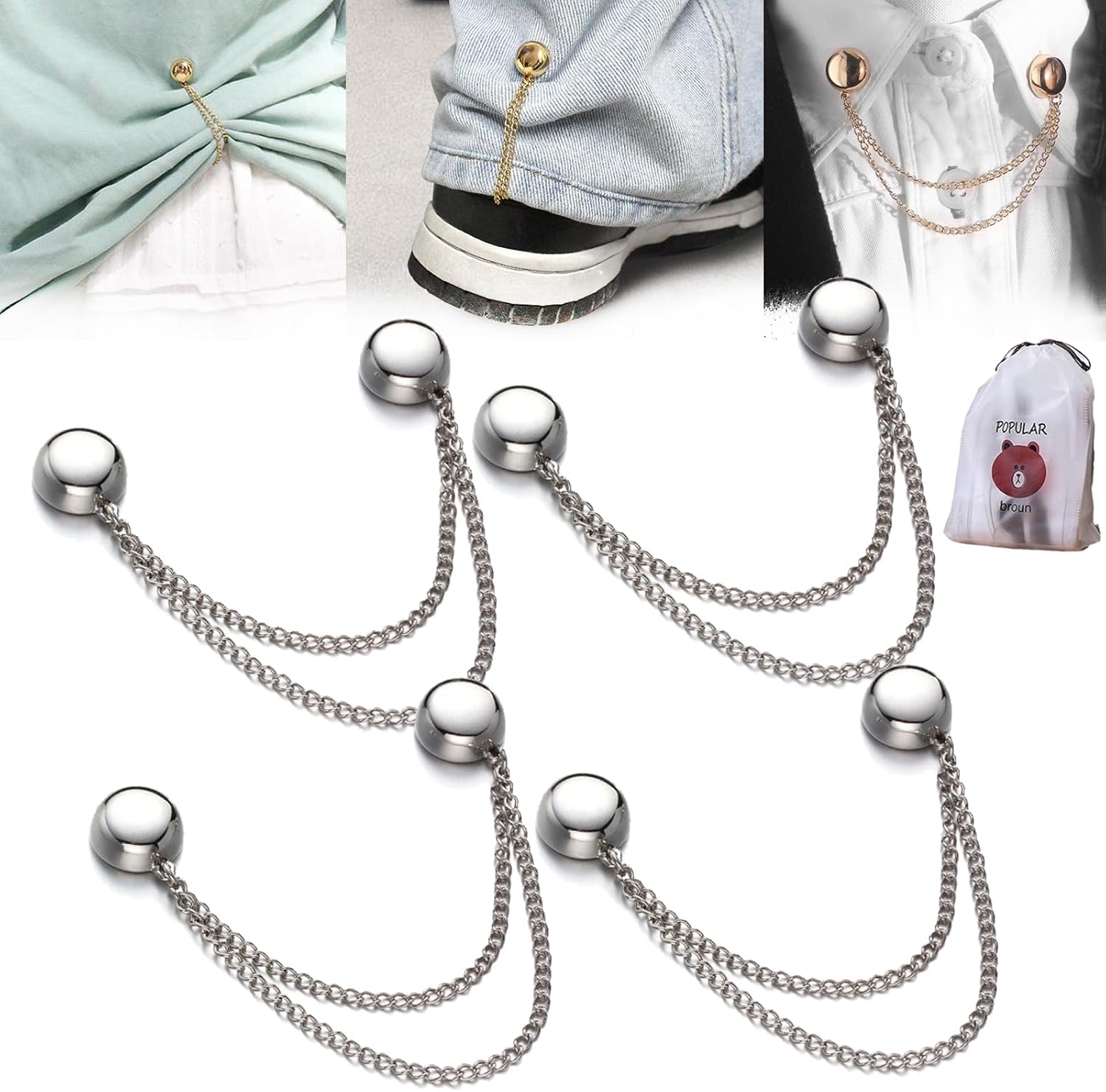 Amazon.com: Multi-Function Magnetic Clothing Clips, Propositiony ...