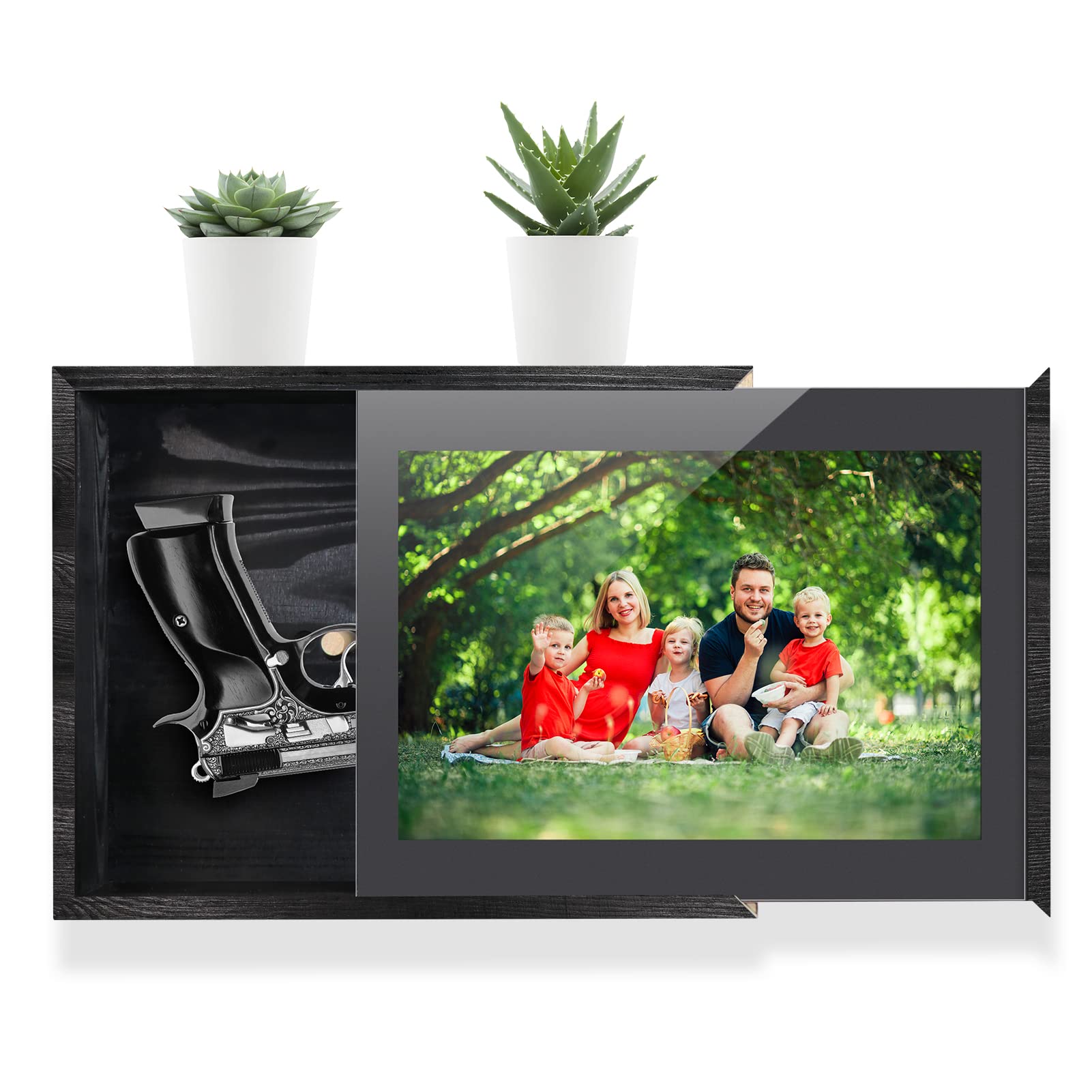 Amazon.com: Hidden Gun Safes for Pistols, Concealment Shelf for Pistol ...