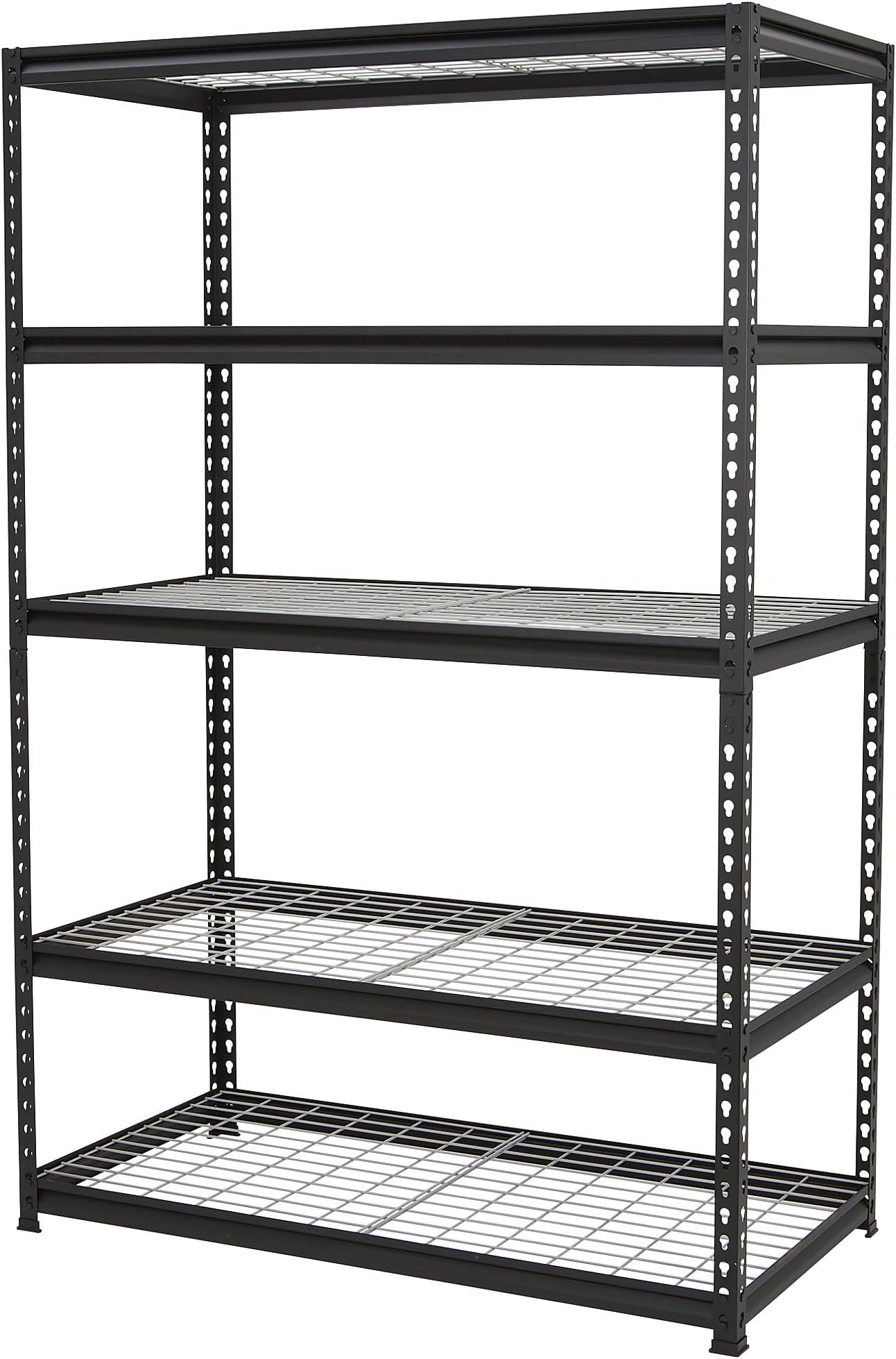 Amazon.com: Strongway Heavy-Duty Wire Shelving Unit - 5 Shelves, 4000 ...