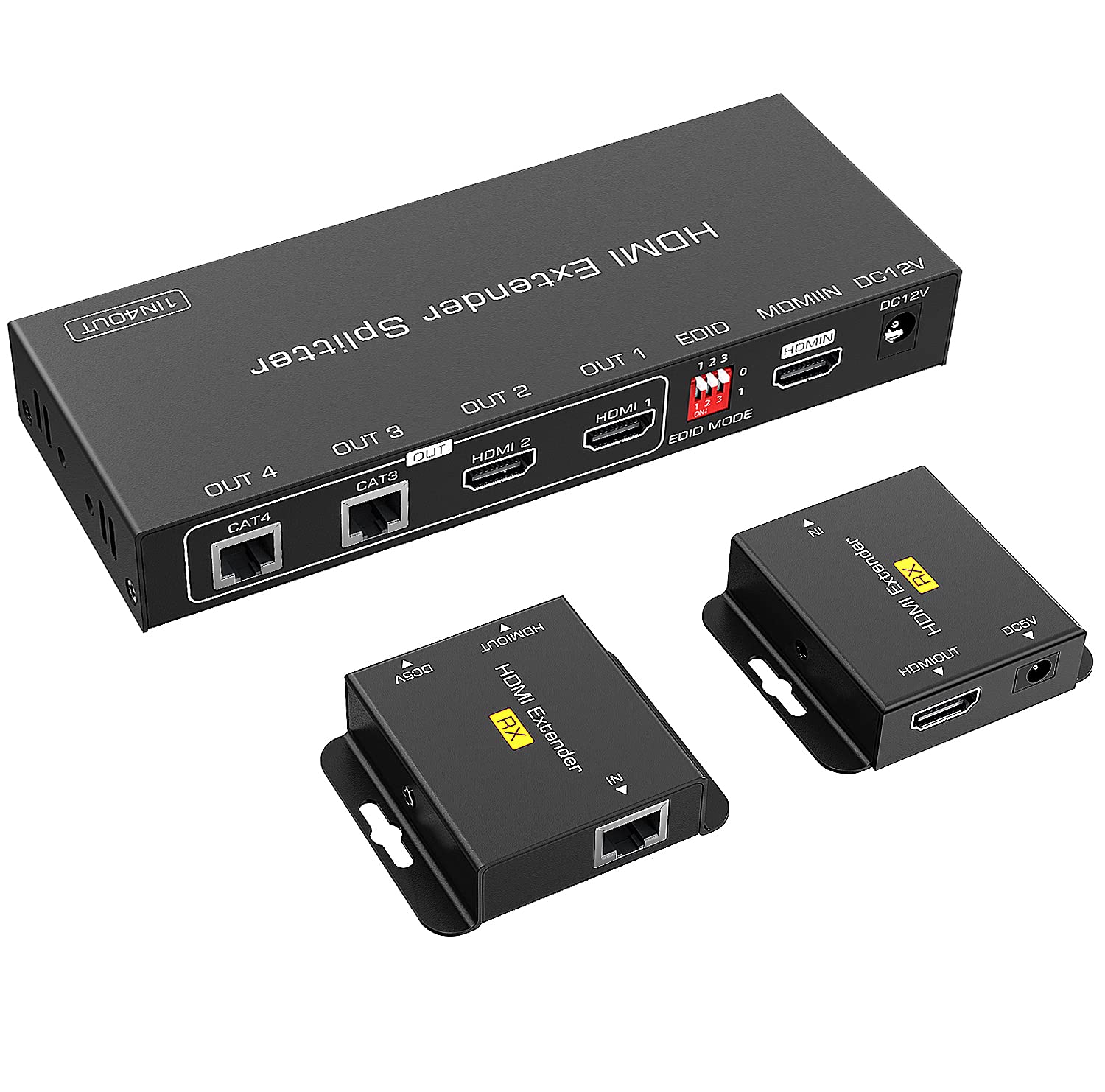 1X2 HDMI Extender Splitter 1x2, 165ft50m 1 in 2 Out Nepal | Ubuy