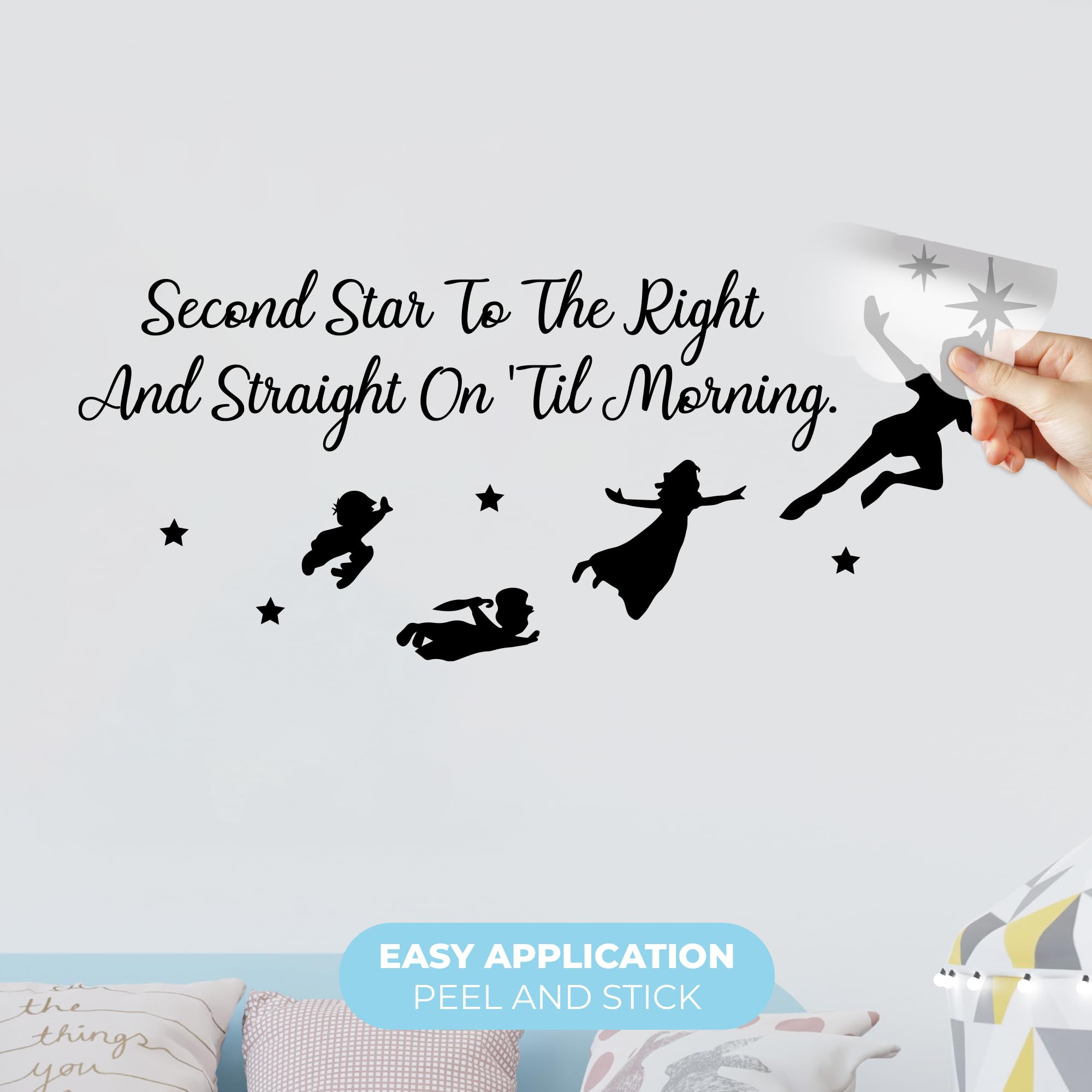 Second Star To The Right Silhouette