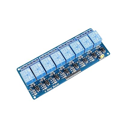 Amazon.com: SunFounder 5V 8 Channel Relay Shield Module for Arduino R3 ...
