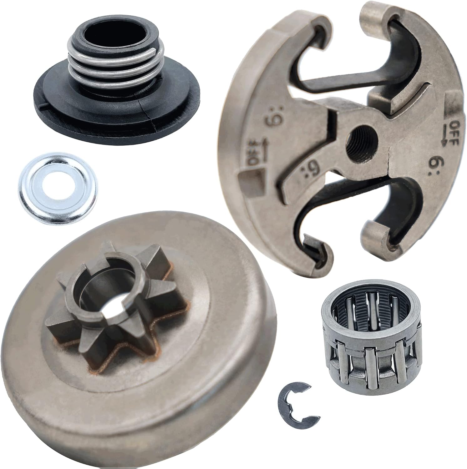 Amazon.com: Sprocket Clutch .325 7T for Husqvarna 455, 455 Rancher, 460 ...