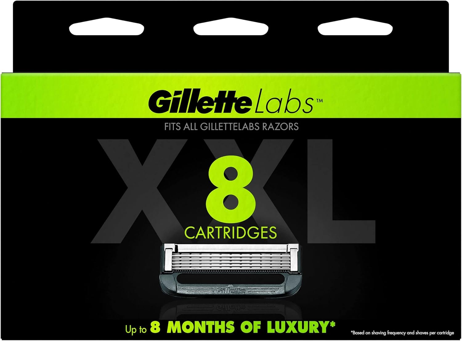 Gillette Labs Razor Blade Refills (Pack of 8) : Amazon.com.au: Health ...