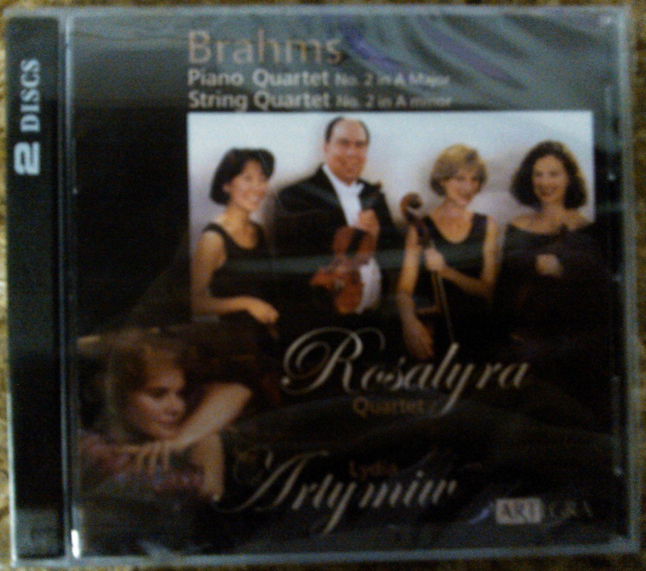Jehannes Brahms, Rosalyra Quartet with Lydia Artymiw - Brahms Piano ...