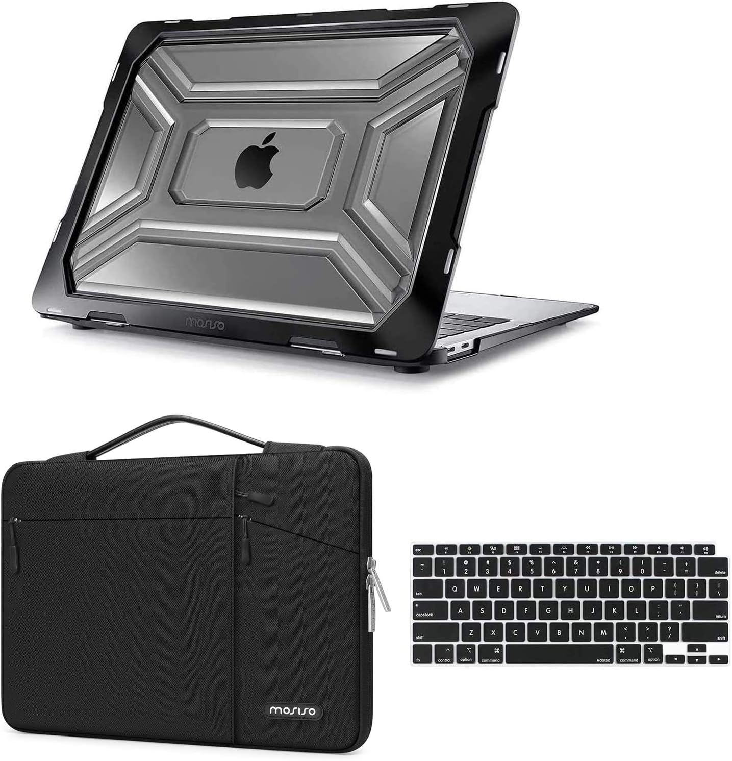 MOSISO Funda Dura Compatible con MacBook Pro 16 Pulgadas 2020 2019 A2141 con Barra Táctil Touch ...