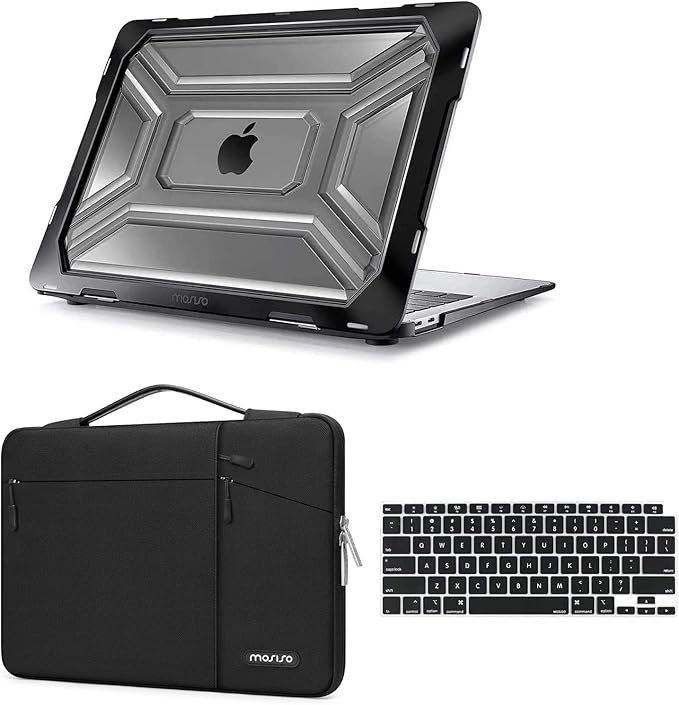 Amazon.com: MOSISO Compatible with MacBook Air 13 inch Case 2022 2021 ...