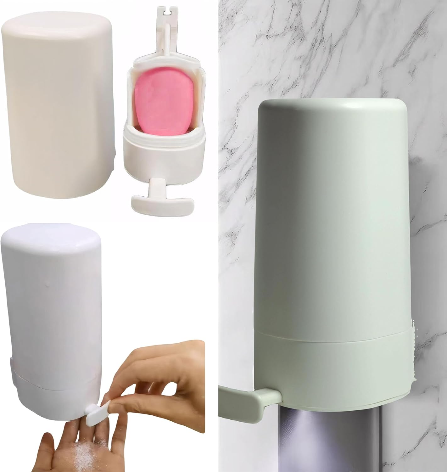 Amazon.com: LMMDSKD Bar Soap Shaver Dispenser Wall Mounted, Soap ...