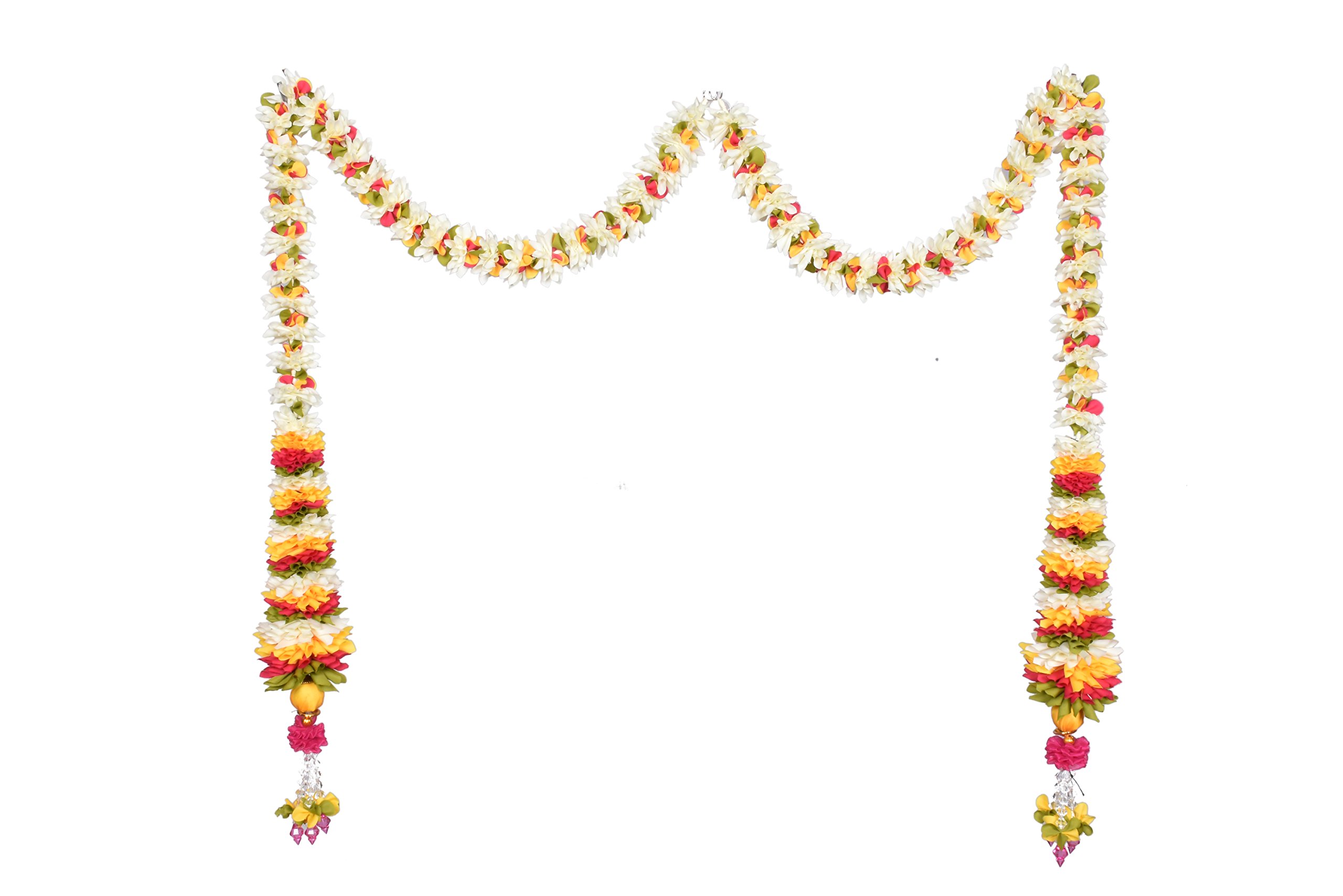 Buy Daedal Crafters- Cone Shape chintamani Door Set (White) DC155 ...