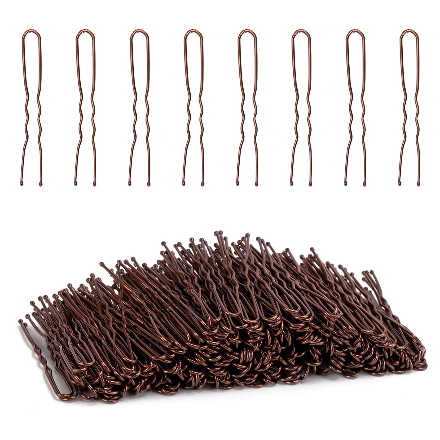 Amazon.com : Tbestmax 300 Bun Hair Bobby Pins U Shaped Pin Hair Grips ...