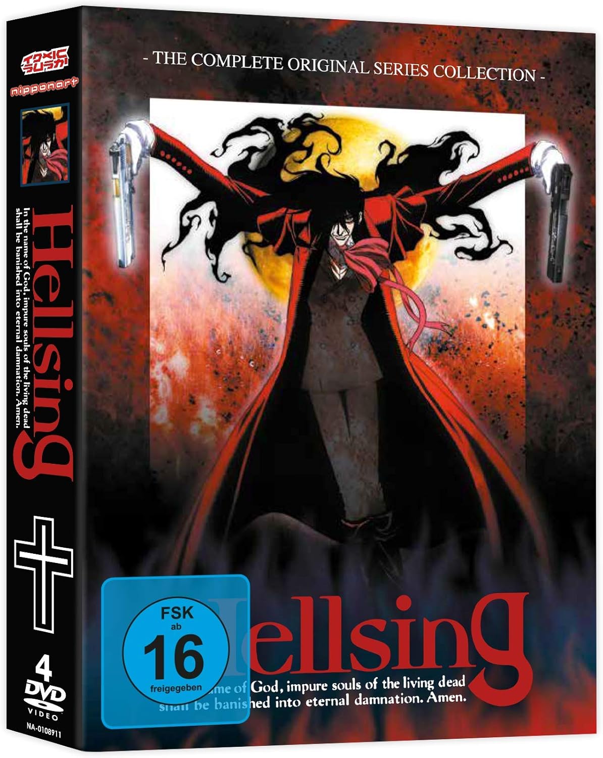 Hellsing - Gesamtausgabe - DVD Box (4 DVDs): Amazon.co.uk: -, Yasunori ...