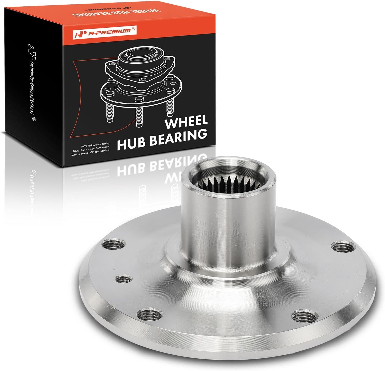 Amazon.com: Maxfavor 2PCS Rear Wheel Hub & Bearing Kit Assembly ...