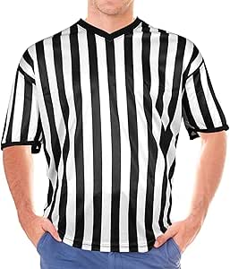 shifengzhou Referee T-shirt | Striped Professional Referee Costume ...