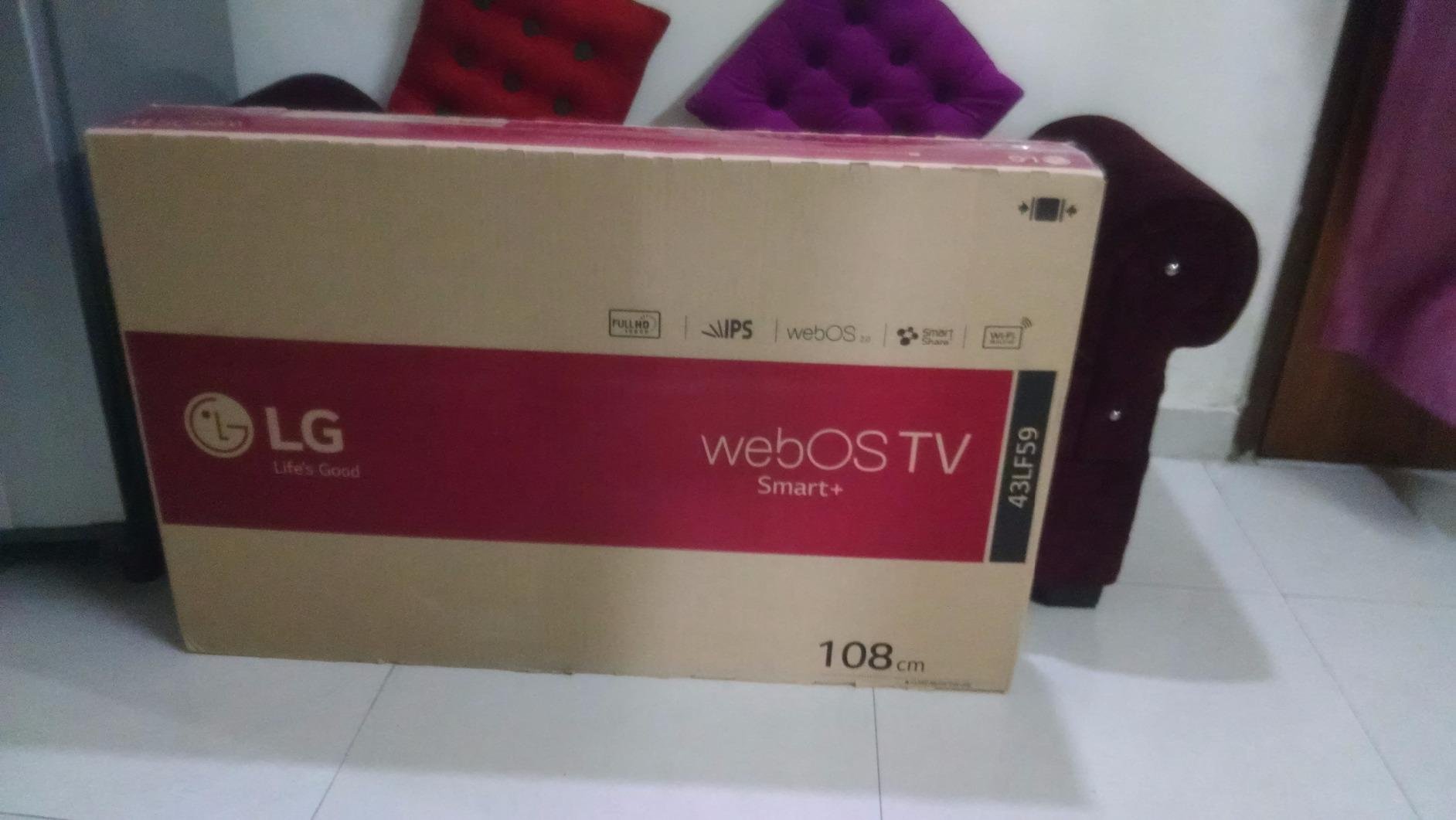 LG 43LF5900 108 cm (43 inches) Full HD Smart LED TV : Amazon.in ...