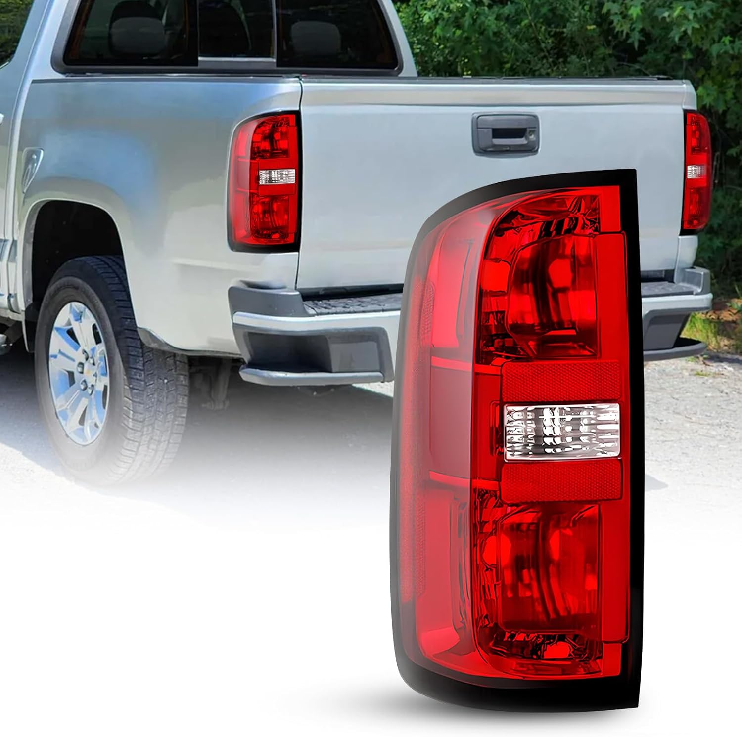 Amazon.com: AUTOONE Chevy Colorado Tail Lights 2015-2022, Tail Lamp ...