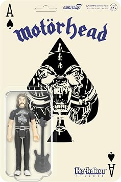 Amazon.com: Super7 Motorhead Lemmy (Ace of Spades) Reaction Figure - 3. ...