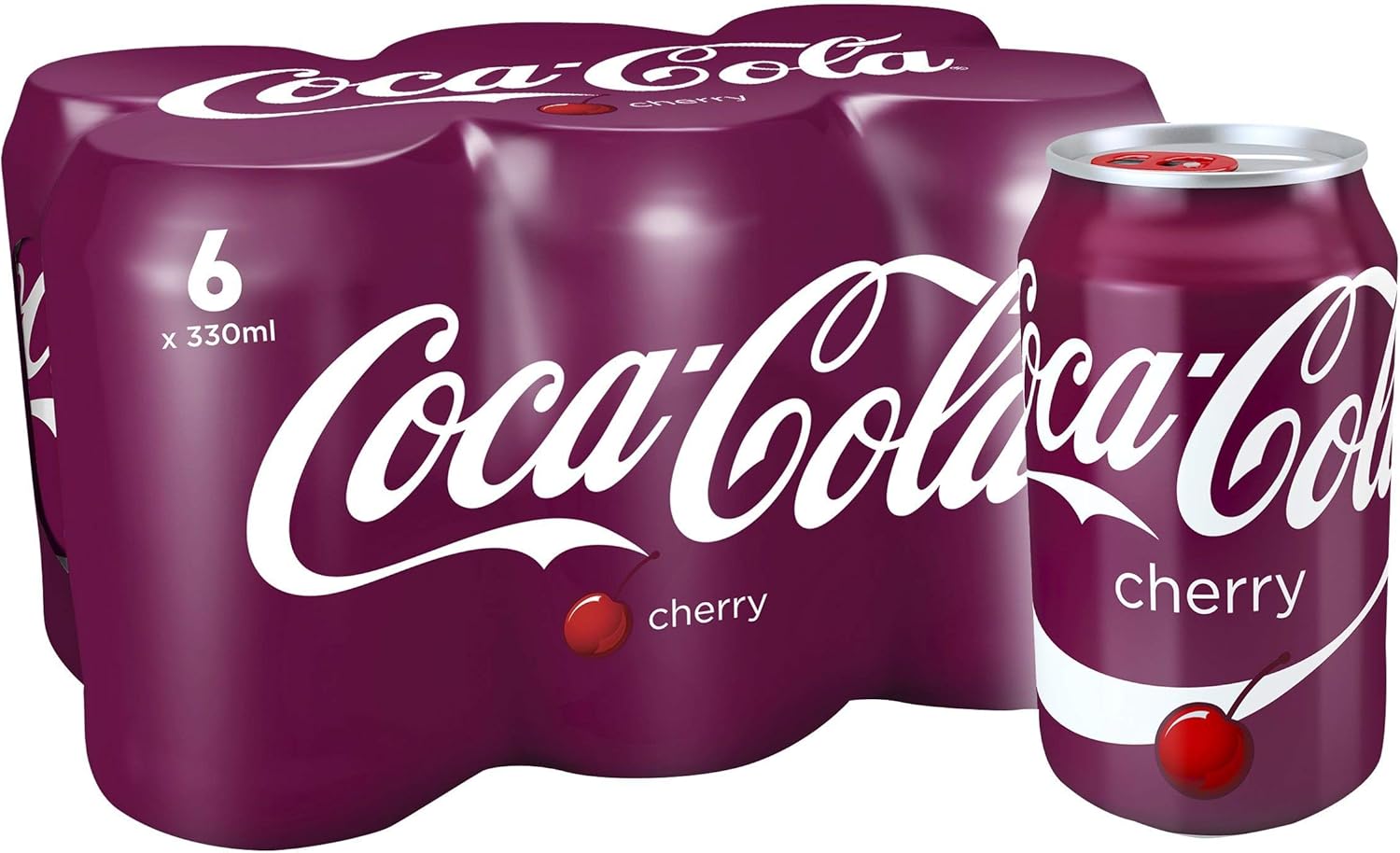 Coca Cola Cherry 6x330ml : Amazon.co.uk: Grocery