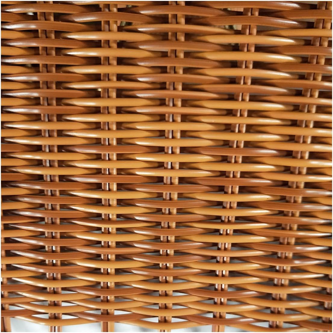 Amazon.com: Queenbox 3.6mm 196 ft Flat Plastic Rattan, Round Synthetic ...
