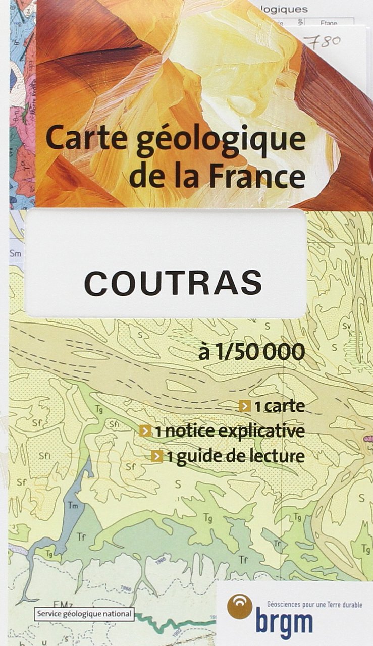 Amazon.fr - Carte géologique : Coutras - Cartes BRGM - Livres