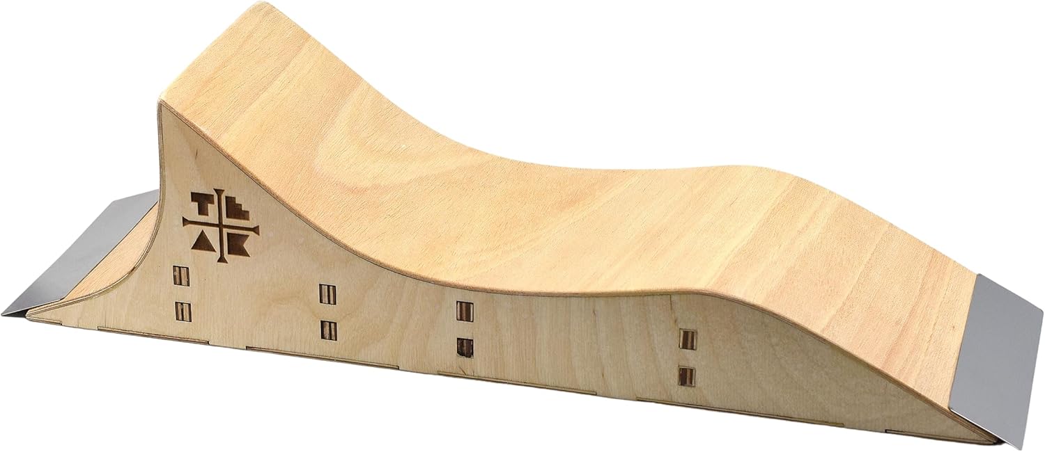 Amazon.com: Teak Tuning Wooden Fingerboard Hang Ten Wave Transition ...