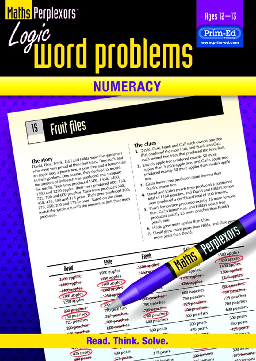 Maths Perplexors: Numeracy: 3 (Maths Perplexors - Logic Word Problems ...