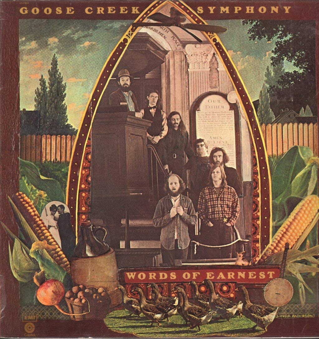Amazon.com: Goose Creek Symphony 1972 Us Lp Words Of Earnest: CDs & Vinyl