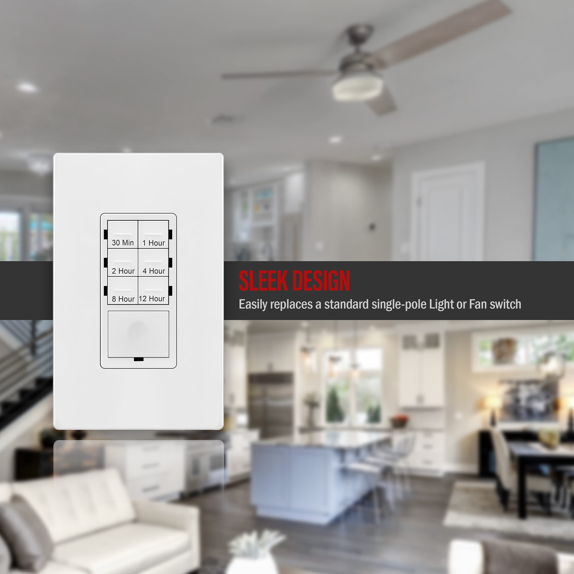 Snapklik.com : Enerlites HET06 12 Hour Timer Switch For Patio, Path ...