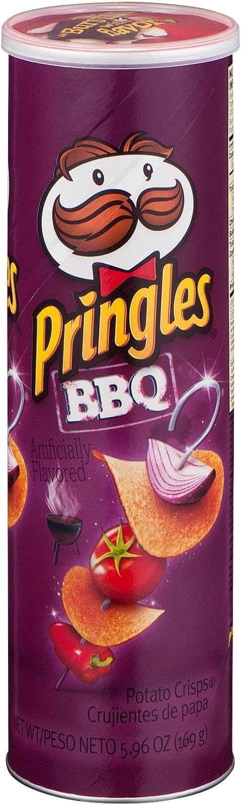 Amazon.com: PRINGLES BBQ 5.96OZ by PRINGLES (Pack of 12)