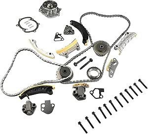 Amazon.com: Timing Chain Kit & Water Pump Fit for Chevy Cadillac GMC ...