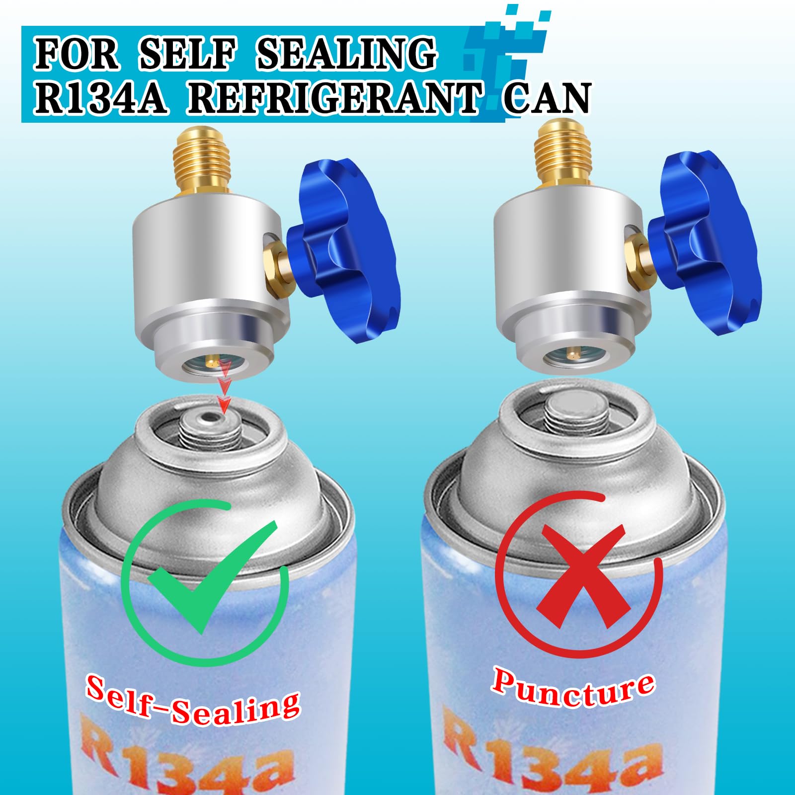 Snapklik.com : Boltigen Self Sealing R134A Can Tap Valve Refrigerant ...