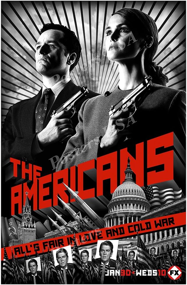 Amazon.com: Posters USA The Americans TV Series Show Poster GLOSSY ...