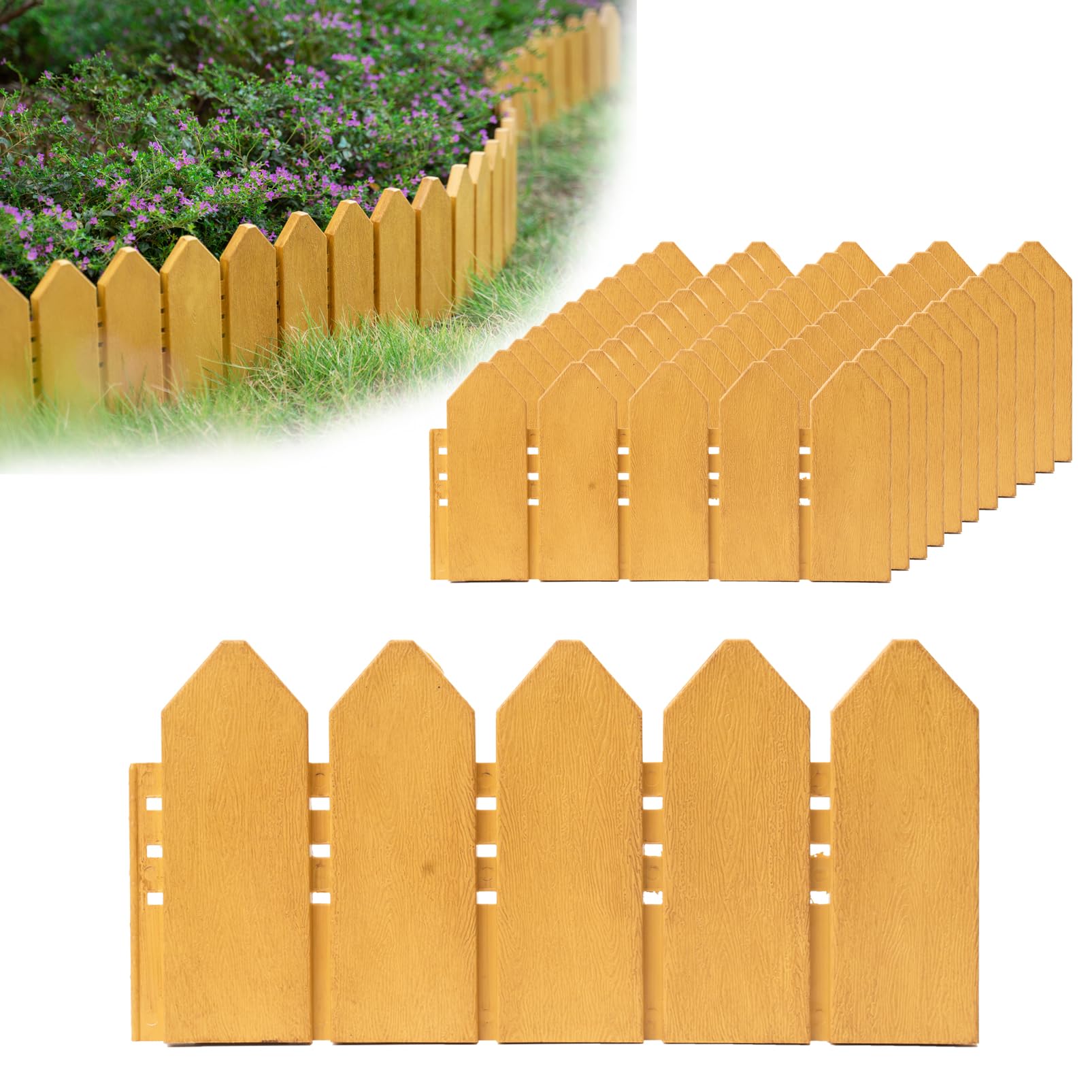 Bordes De Madera, Paisajismo, Terreno Irregular Jardines Rústicos
