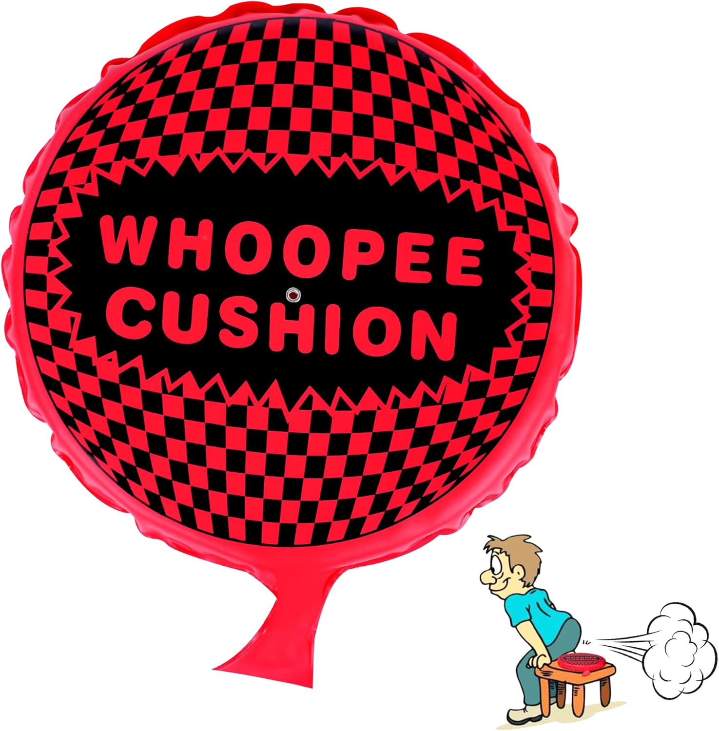 Amazon.com: Whoopee Cushion, 9" Whoopie Cushion Fart Toy, Self ...