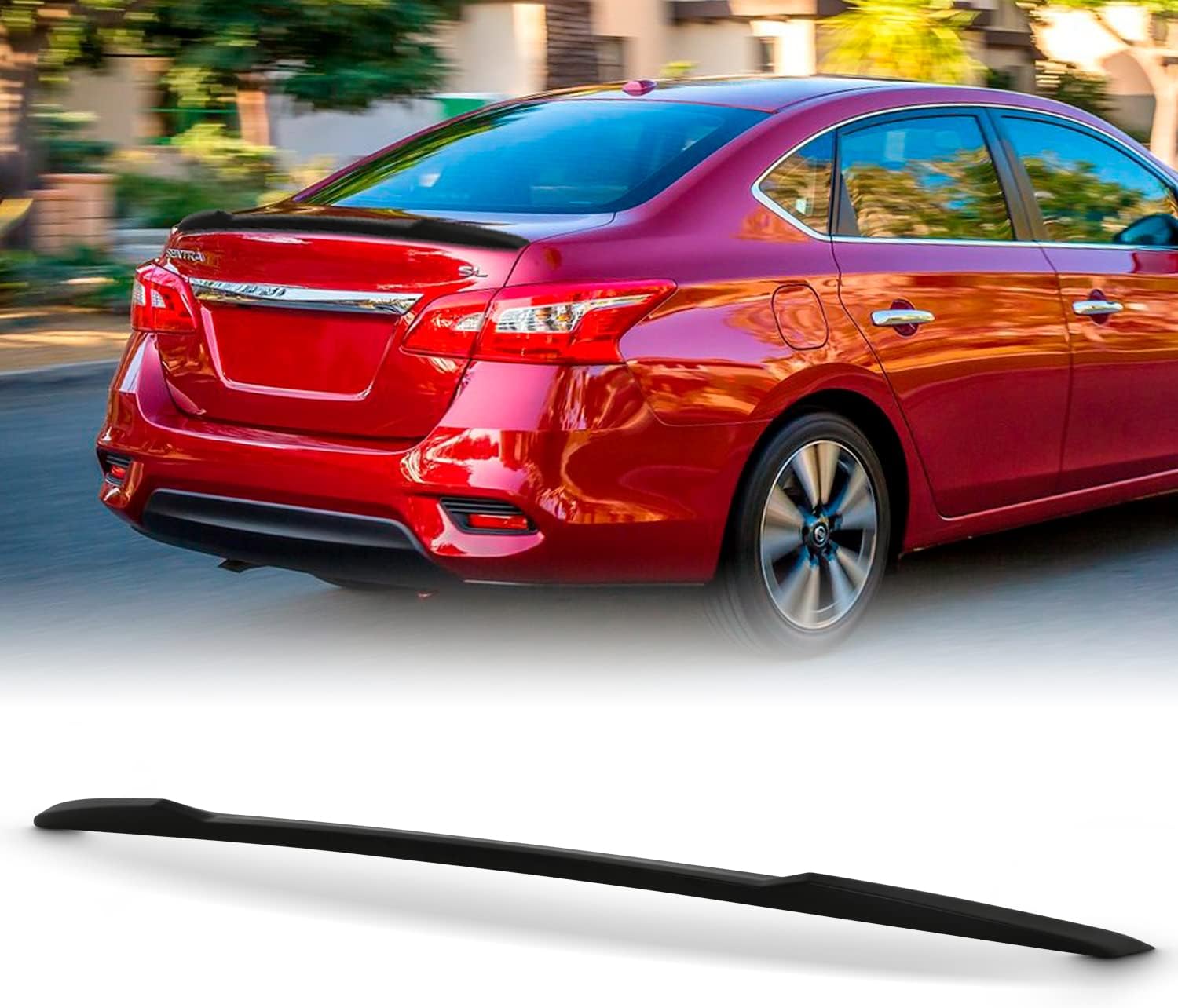 Amazon.com: AKKON - Fit 2020 2021 2022 Nissan Sentra JDM ABS Rear Trunk ...