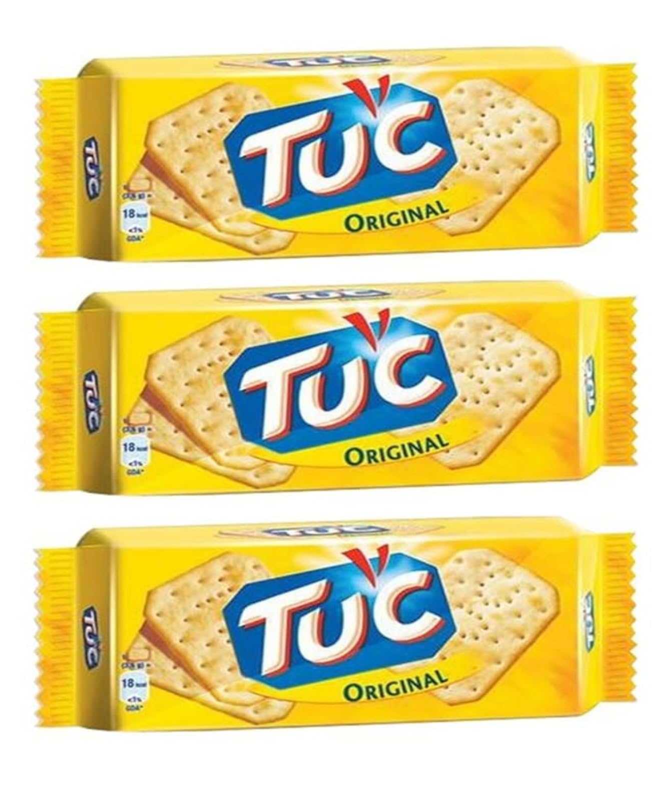 Tuc Original Snack Crackers Crunchy and delicious Each 100gm (Pack of 3 ...