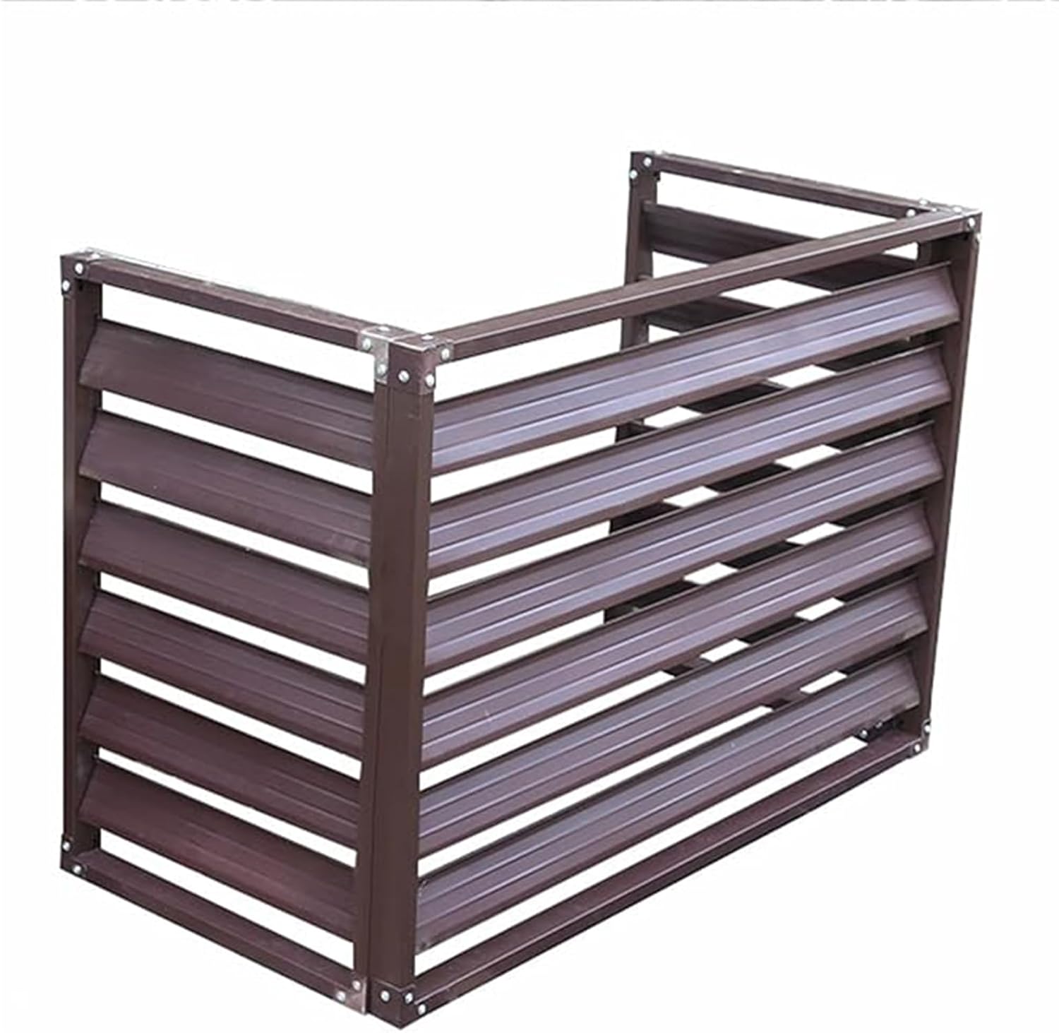 Amazon.com: LXURY Outside Air Conditioner Fence, Fence for Around Air ...