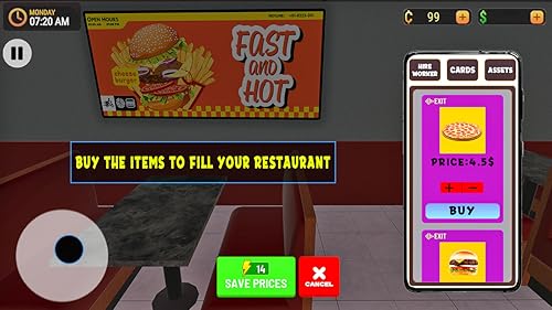 Fast Food Chef Simulator Games 3D: Fast Food Restaurant Tycoon ...