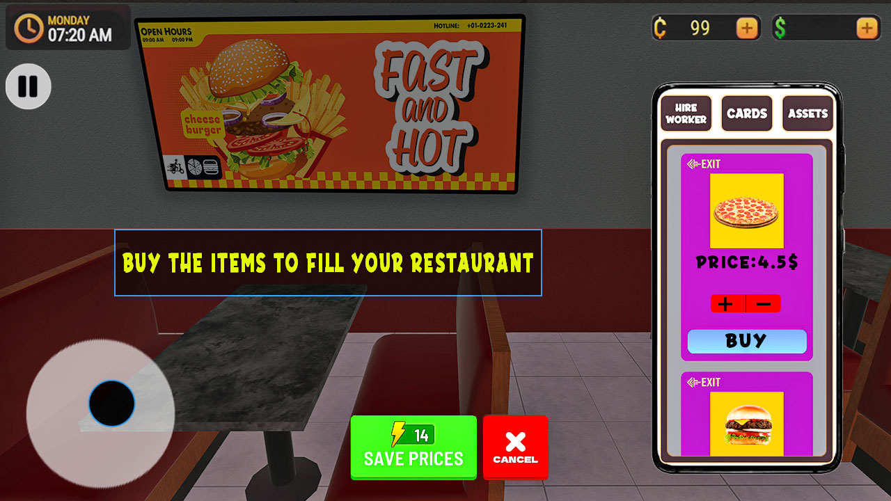 Fast Food Chef Simulator Games 3D: Fast Food Restaurant Tycoon ...