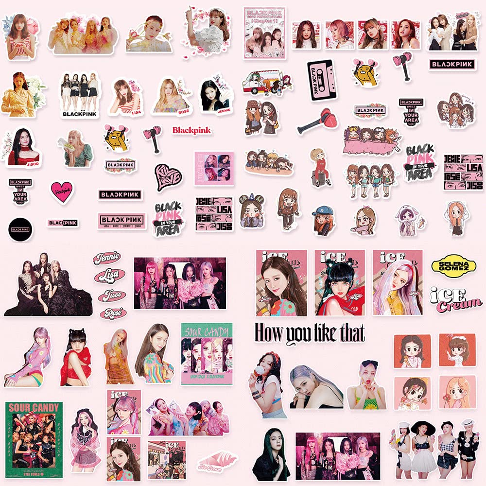 Buy Goodern 142PCS Blackpink Stickers Blackpink How You Like That Girl ...
