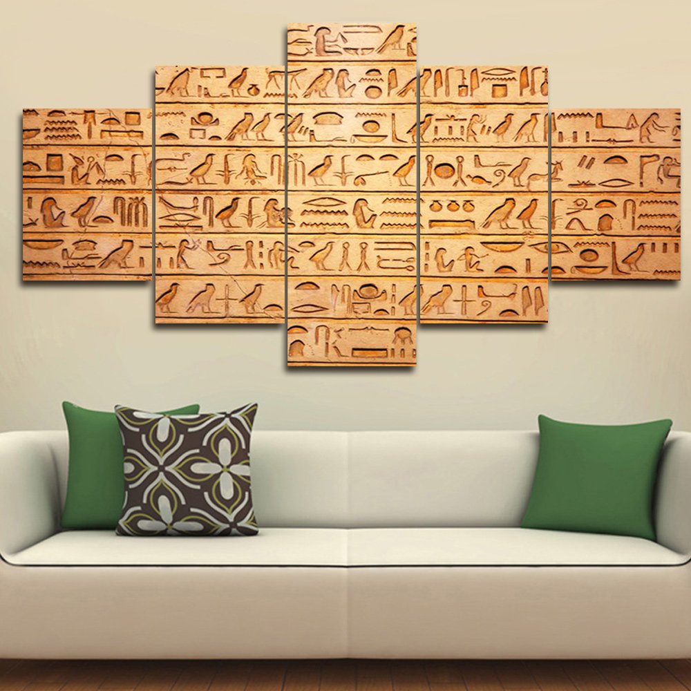Egyptian Hieroglyphics Wall Art