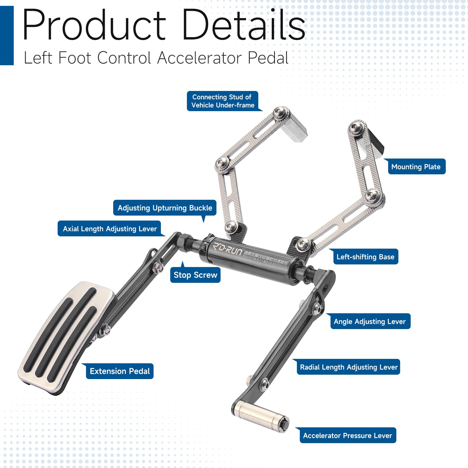 Snapklik.com : Left Foot Accelerator Pedal,Left Foot Accelerator Gas ...