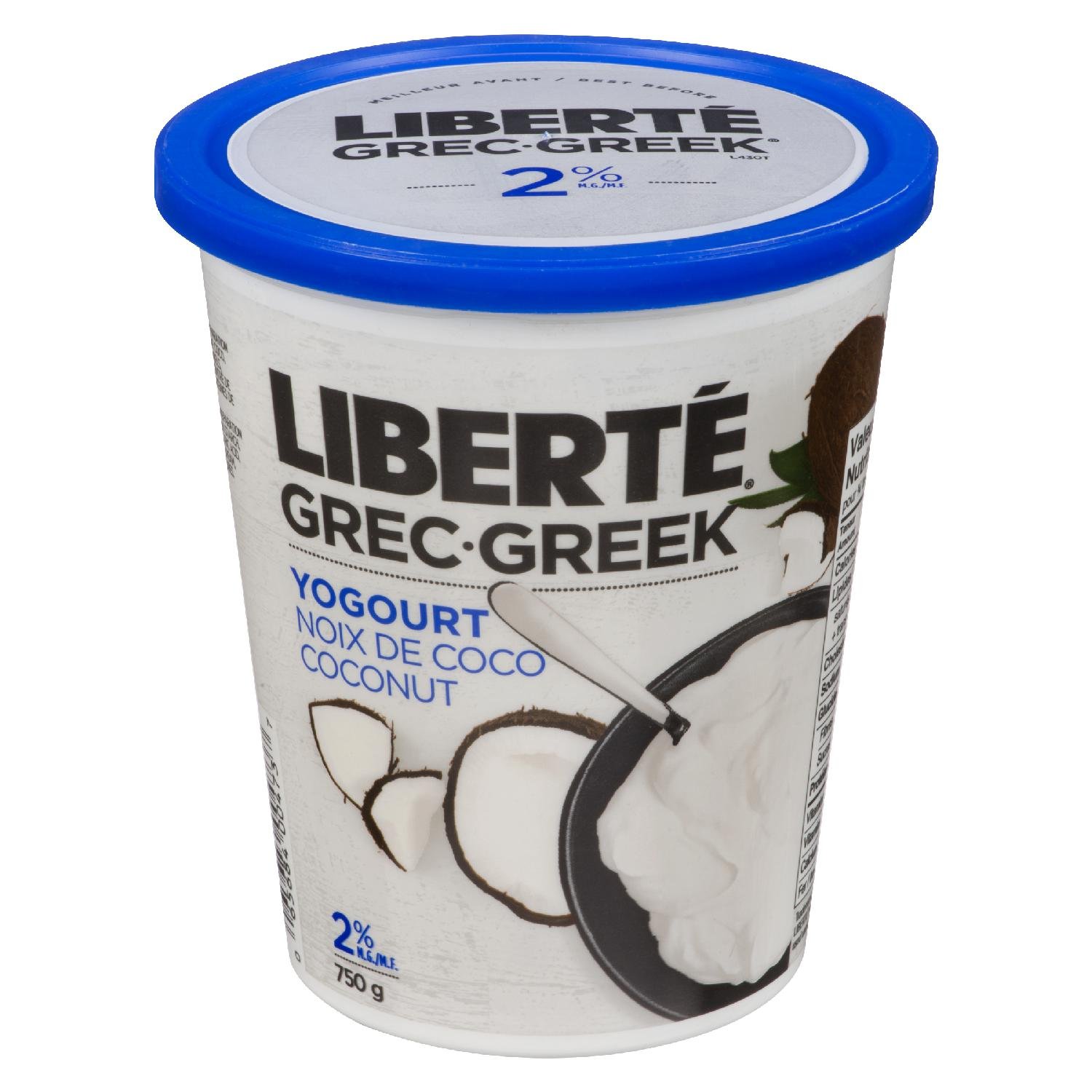 Amazon.com: LIBERTE Coconut Greek Yogurt, 750 ML : Grocery & Gourmet Food