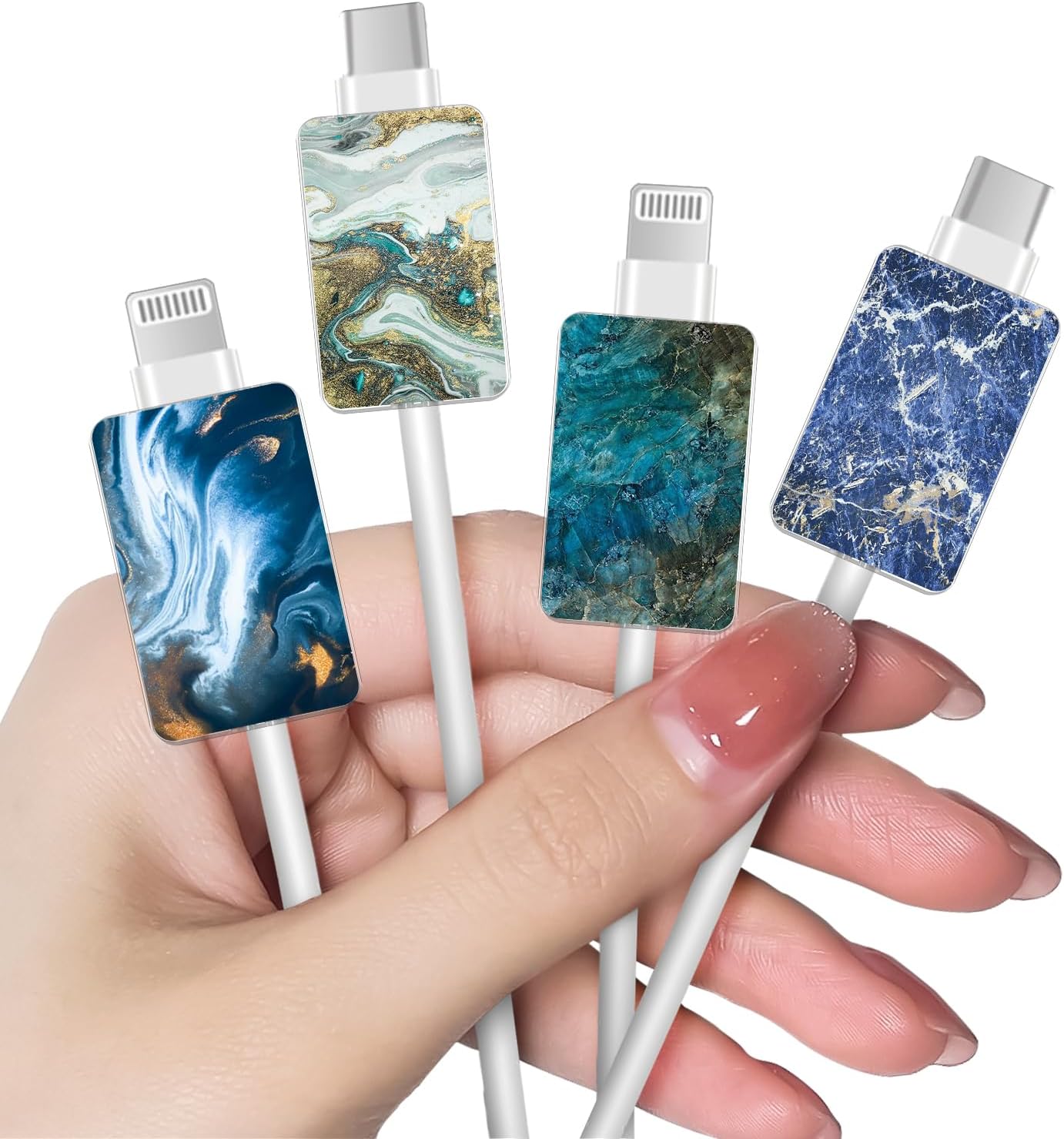 Amazon.com: Data Cable Protector for iPhone Type-c, Unique Luxury ...