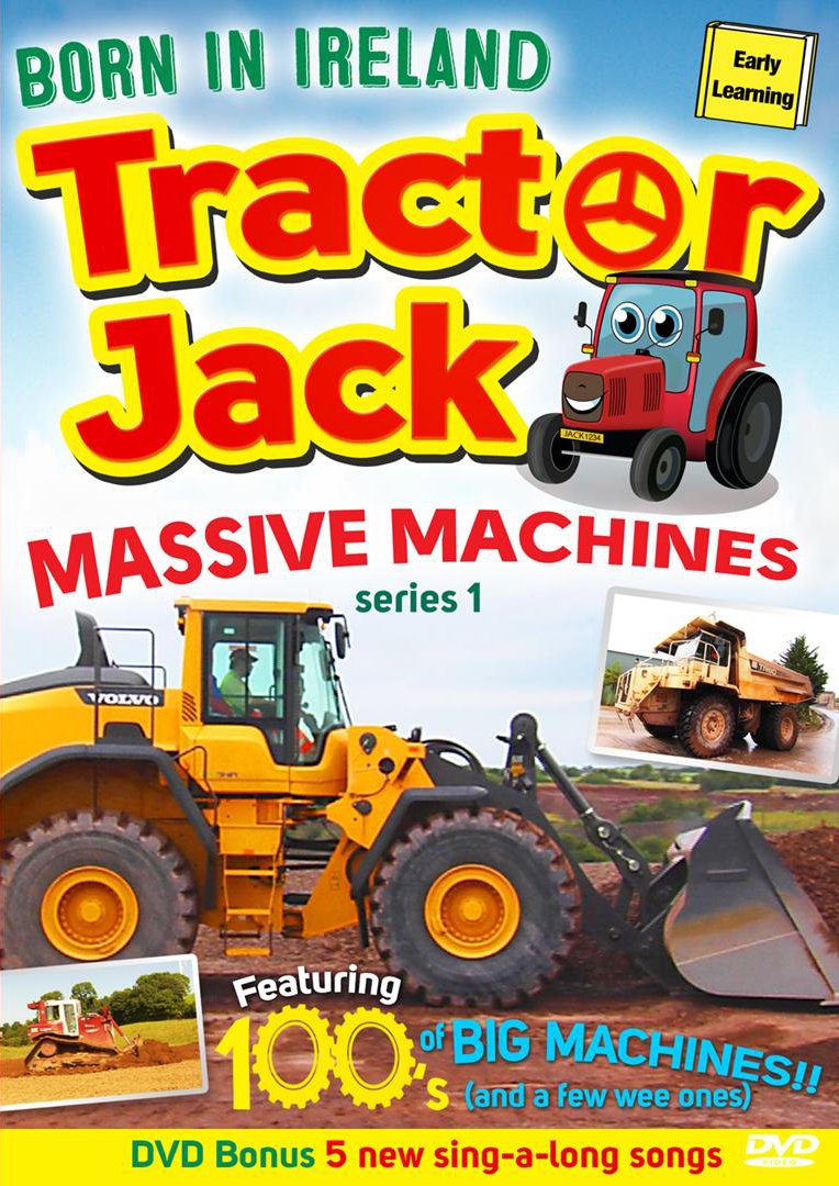 Amazon.com: Tractor Jack - Massive Machines (Story 1) Born in Ireland ...