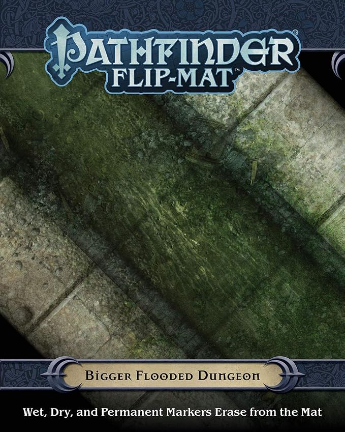 Amazon.com: Paizo Flip-Mat: Bigger Flooded Dungeon : Engle, Jason A ...