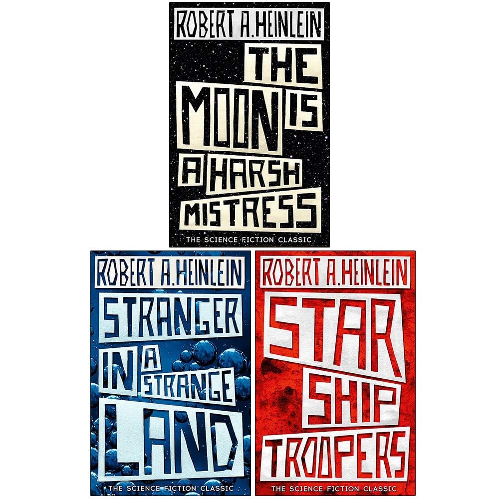Snapklik.com : Robert A Heinlein 3 Books Collection Set