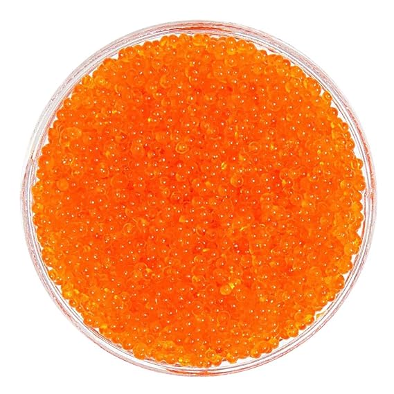 Amazon.com: Flying Fish Roe 4 oz - Tobiko Caviar Orange Sushi Grade ...
