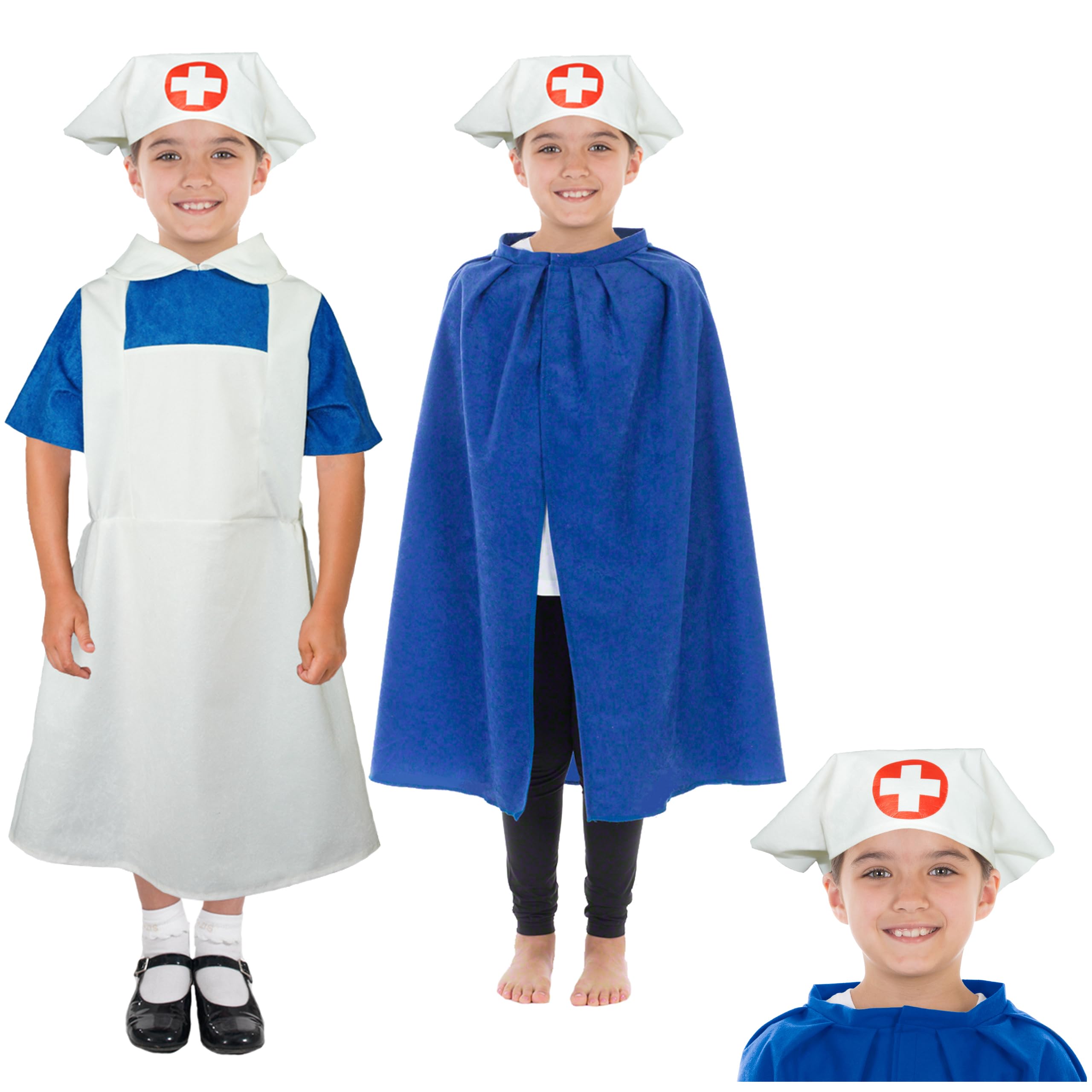 Charlie Crow WW1/WW2 | First or Second World War Nurse Dress and Hat ...