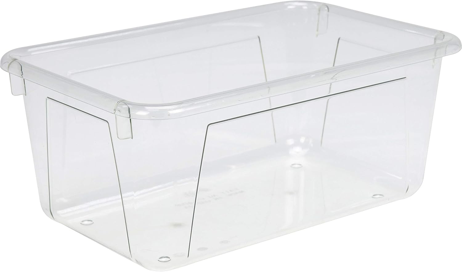 Amazon.com: Storex Crystal Clear Cubby Bin (62464U05C) : Office Products